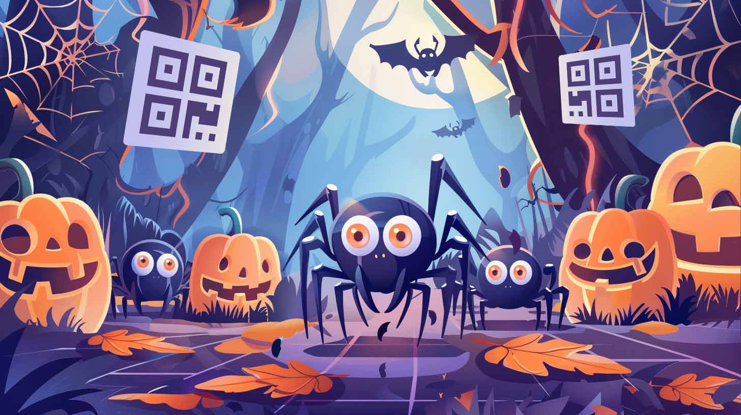 Using QRSpider to Craft Unique Halloween QR Code Invitations